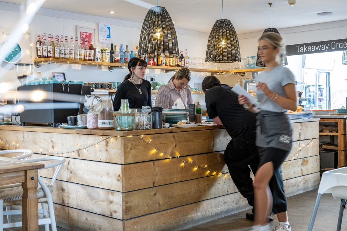 Beach Cafe in Cornwall - POD | Pod Cafe Portreath